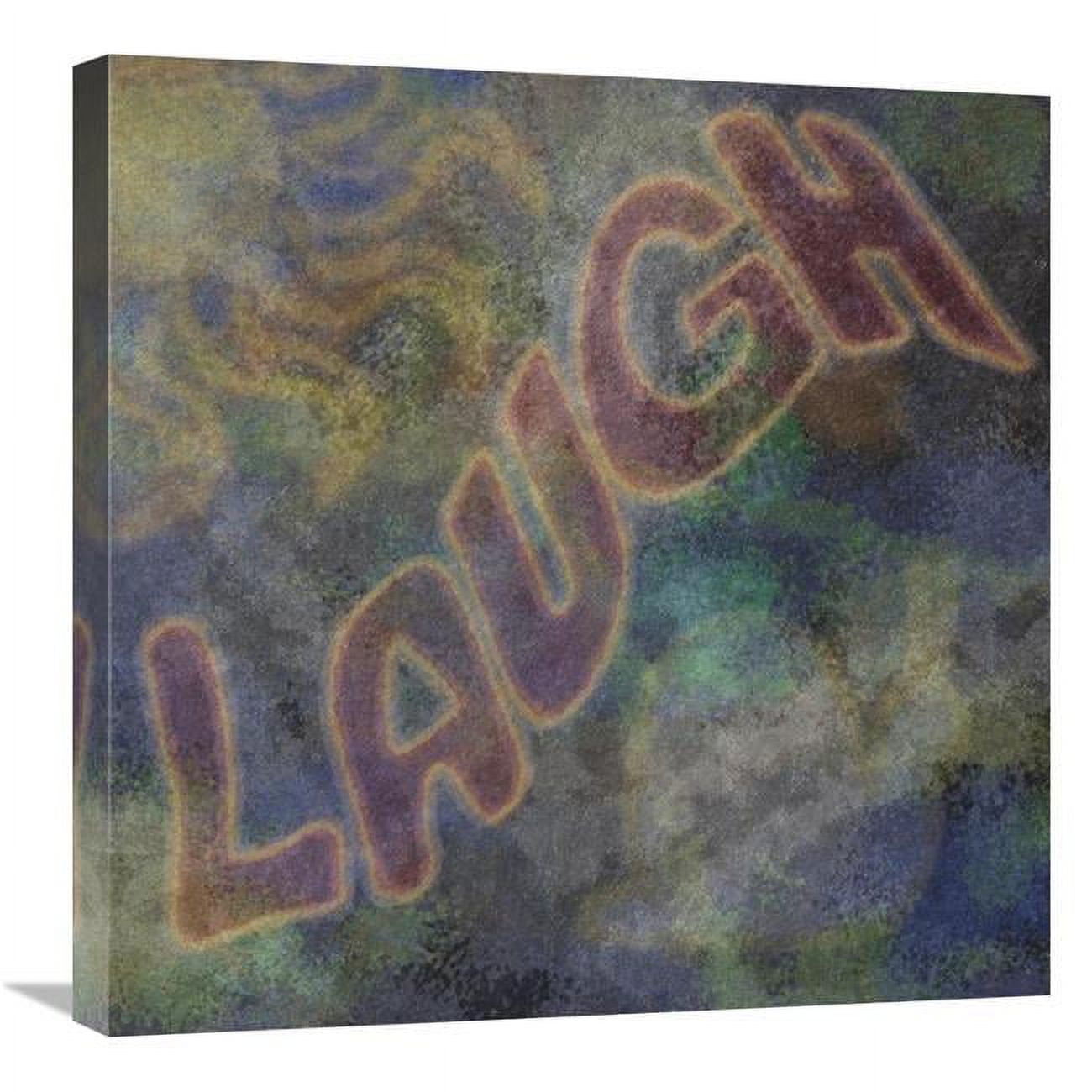 Global Gallery 24 x 24 in. Graffiti - Laugh Art Print - BG.Studio ...