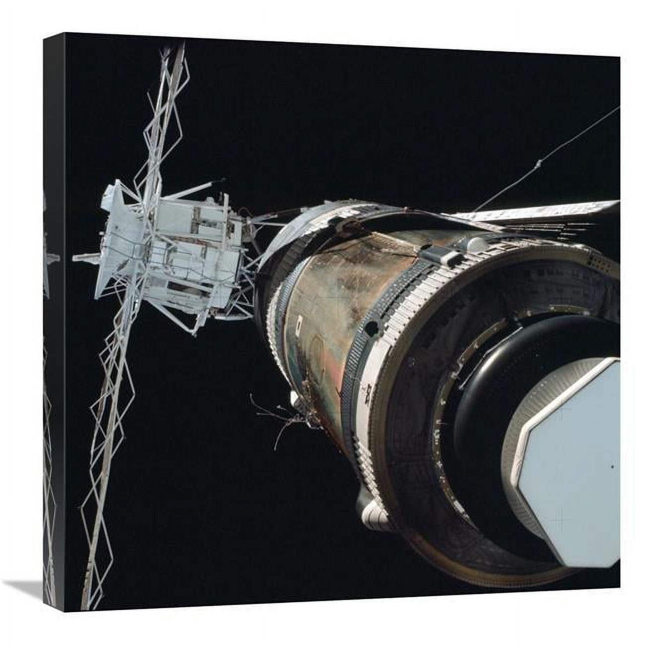 Global Gallery 24 x 24 in. Skylab 1 Orbital Workshop, Viewed from ...