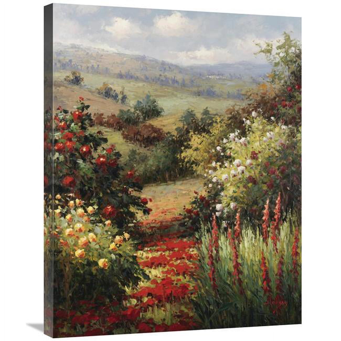 Global Gallery 24 x 32 in. Rich Blooms of Spring Art Print - Hulsey ...