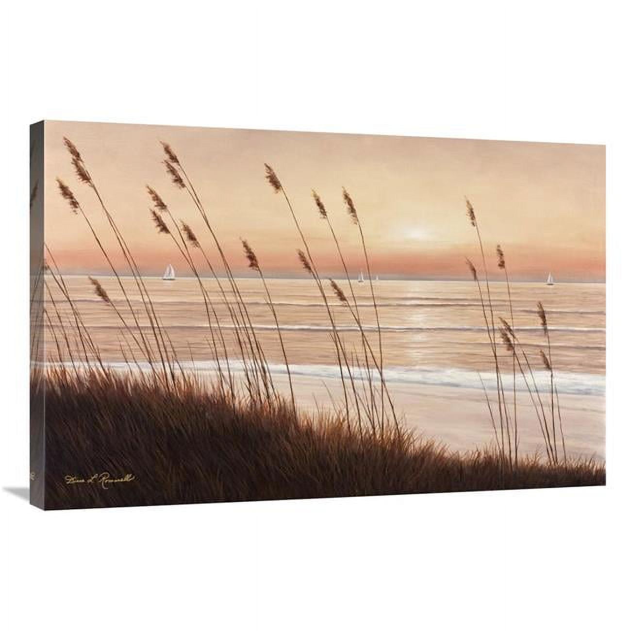 Global Gallery Breezy Sunset Art Print - Diane Romanello - Walmart.com