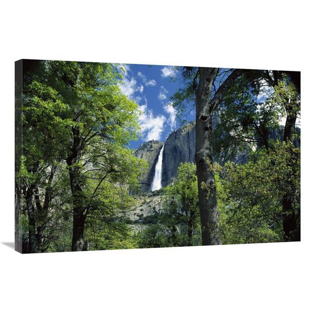 Global Gallery 24 x 36 in. Bridal Veil Falls Tumble 620 Feet to the ...