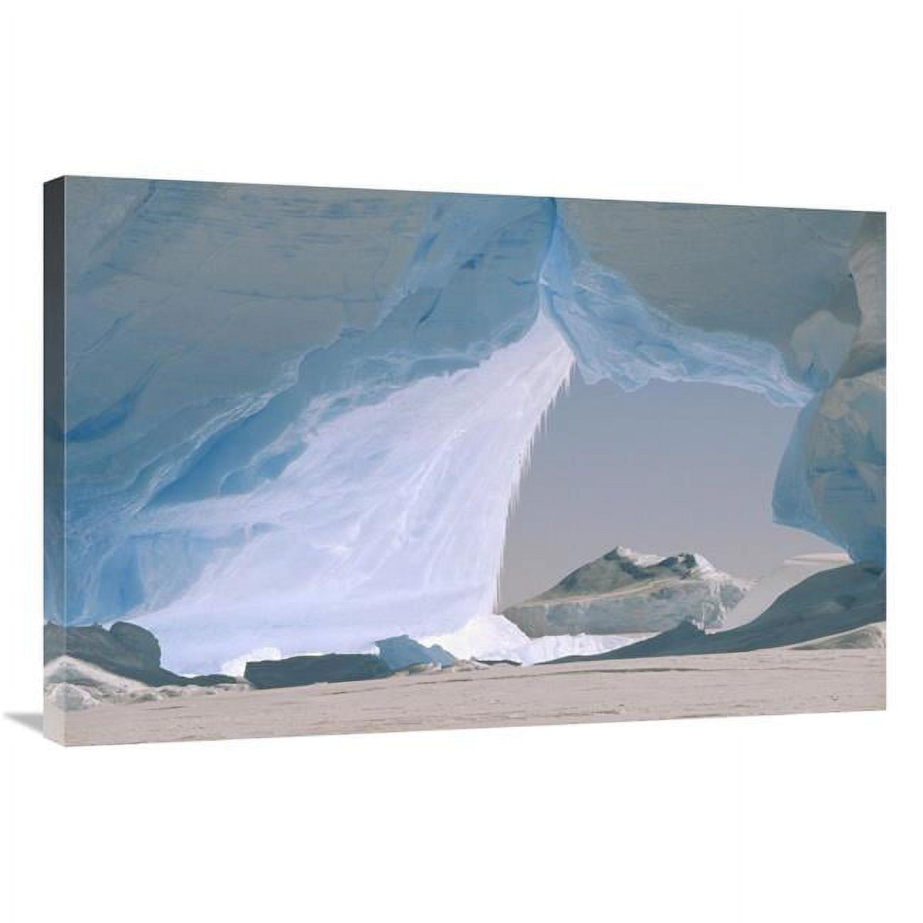 Global Gallery Icebergs Caught in Frozen Ice Shelf - Weddell Sea ...