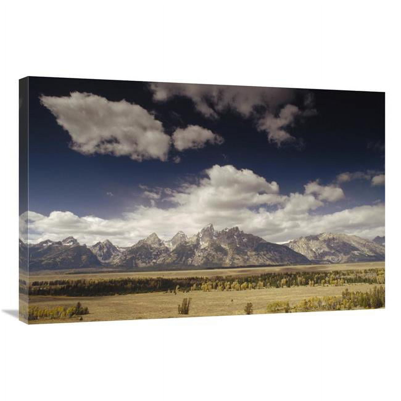 Global Gallery 24 x 36 in. Teton Range, Snake River Valley, Grand Teton ...