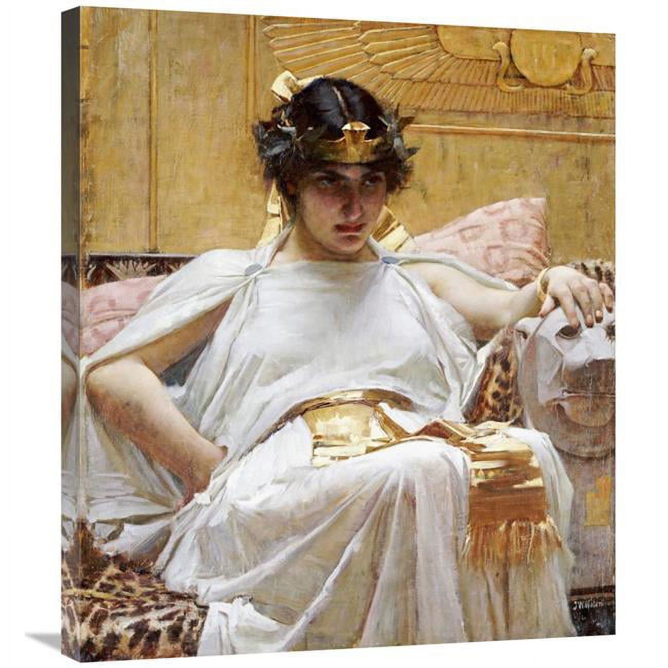 Global Gallery 30 in. Cleopatra Art Print - John William Waterhouse ...