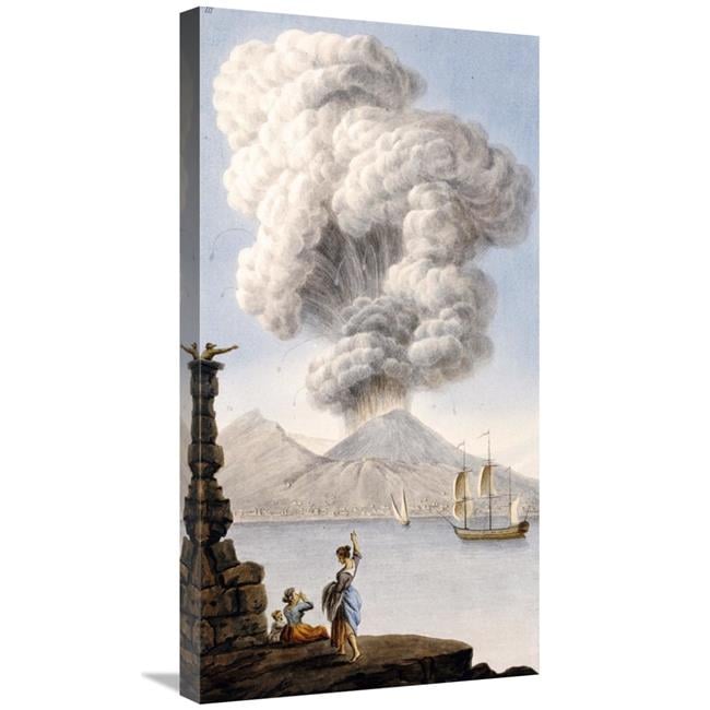 Global Gallery 30 in. Eruption of Vesuvius Art Print - Sir William ...