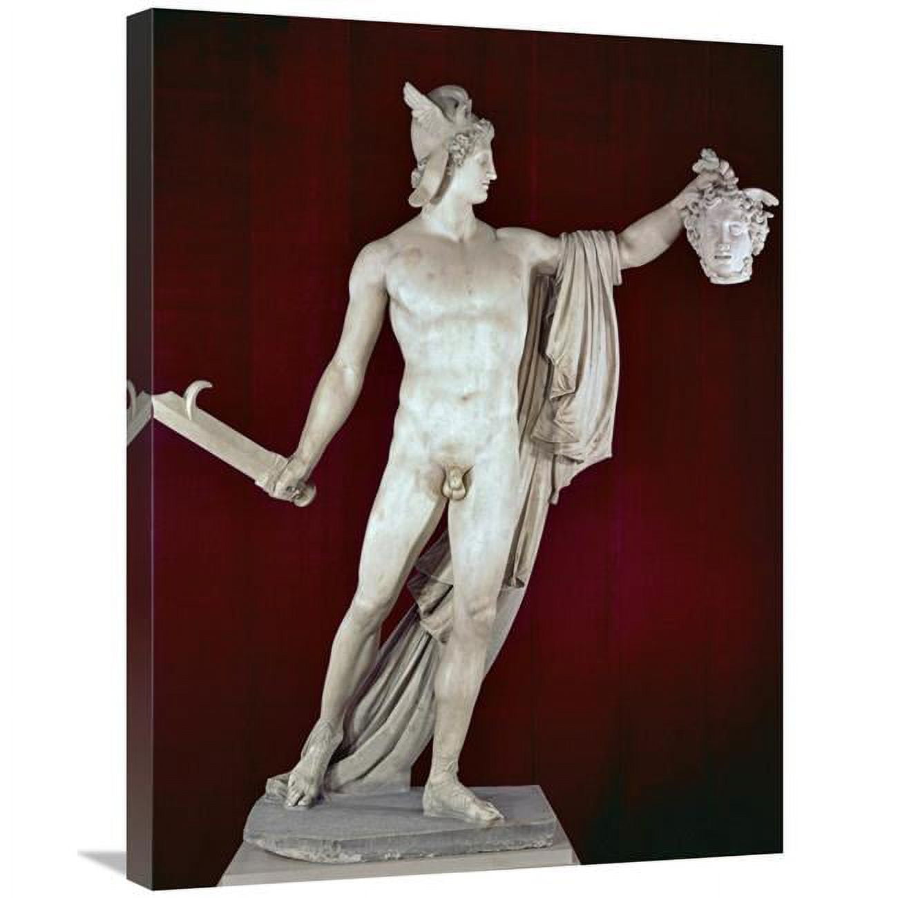 Global Gallery 30 in. Perseus with the Head of Medusa Art Print - Antonio Canova - Walmart.com