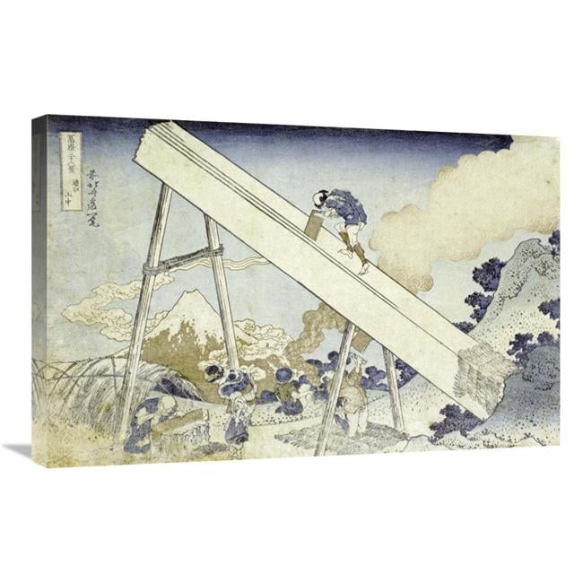 Global Gallery 30 in. in the Totomi Mountains Art Print - Hokusai ...
