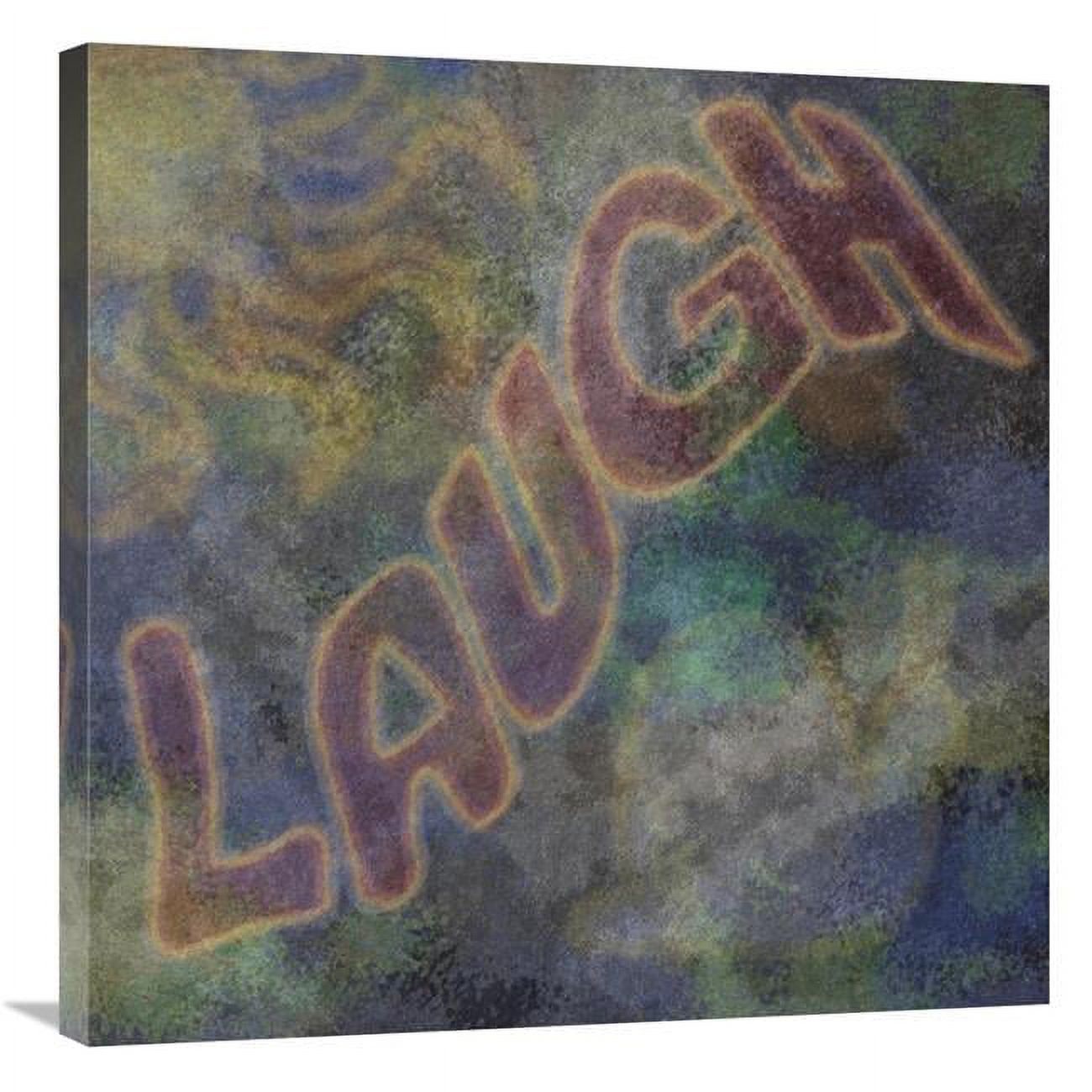 Global Gallery Graffiti - Laugh Art Print - BG.Studio - Walmart.com