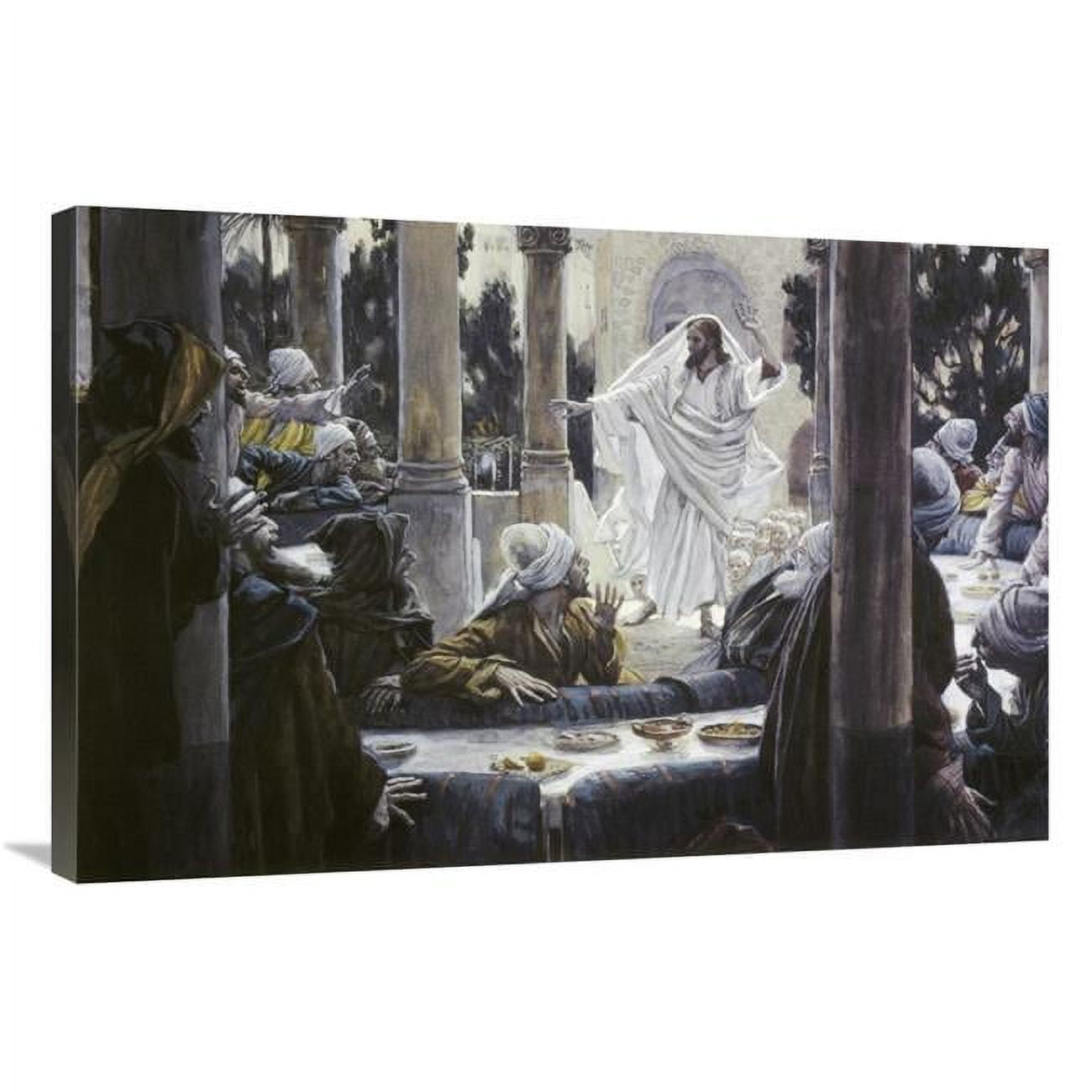 Global Gallery 36 in. Christ Reproving the Pharisees Art Print ...