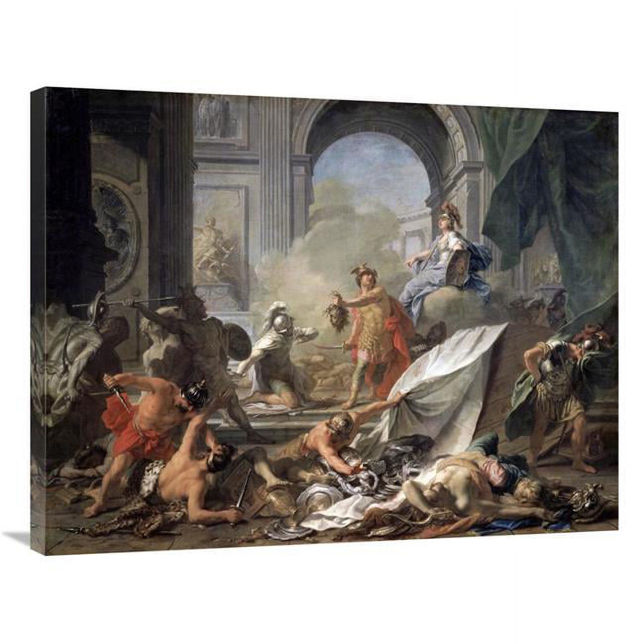 Global Gallery 36 in. Perseus with Minerva Showing the Head of Medusa ...