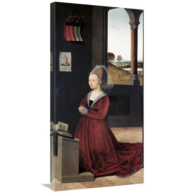 Global Gallery 36 in. Portrait of a Female Donor Art Print - Petrus ...