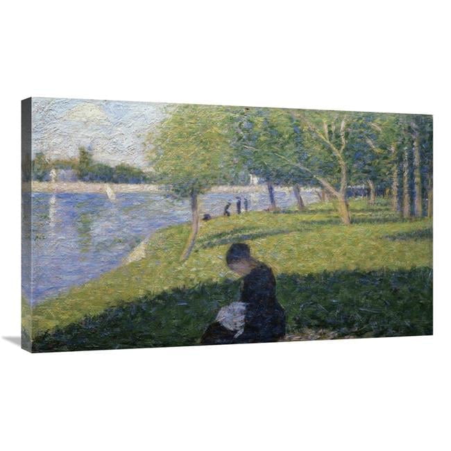 Global Gallery 36 in. Study for A Sunday on La Grande Jatte II Art ...