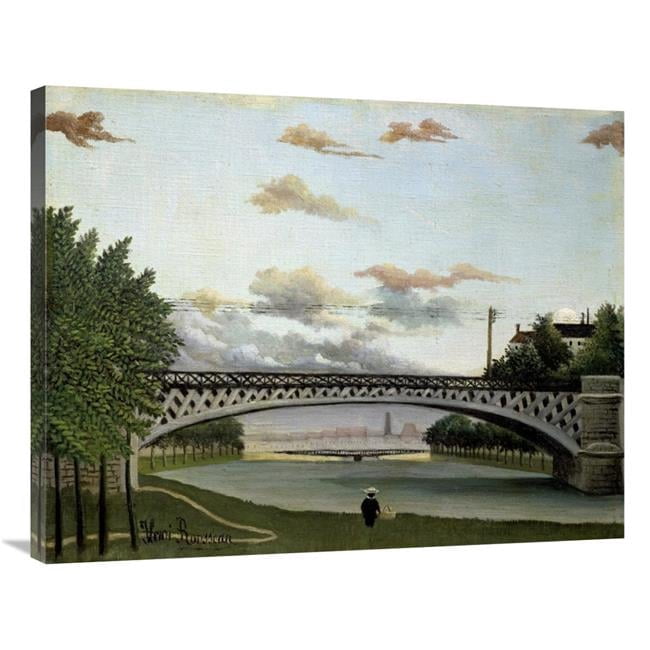Global Gallery 36 in. The Charenton Bridge Art Print - Walmart.com