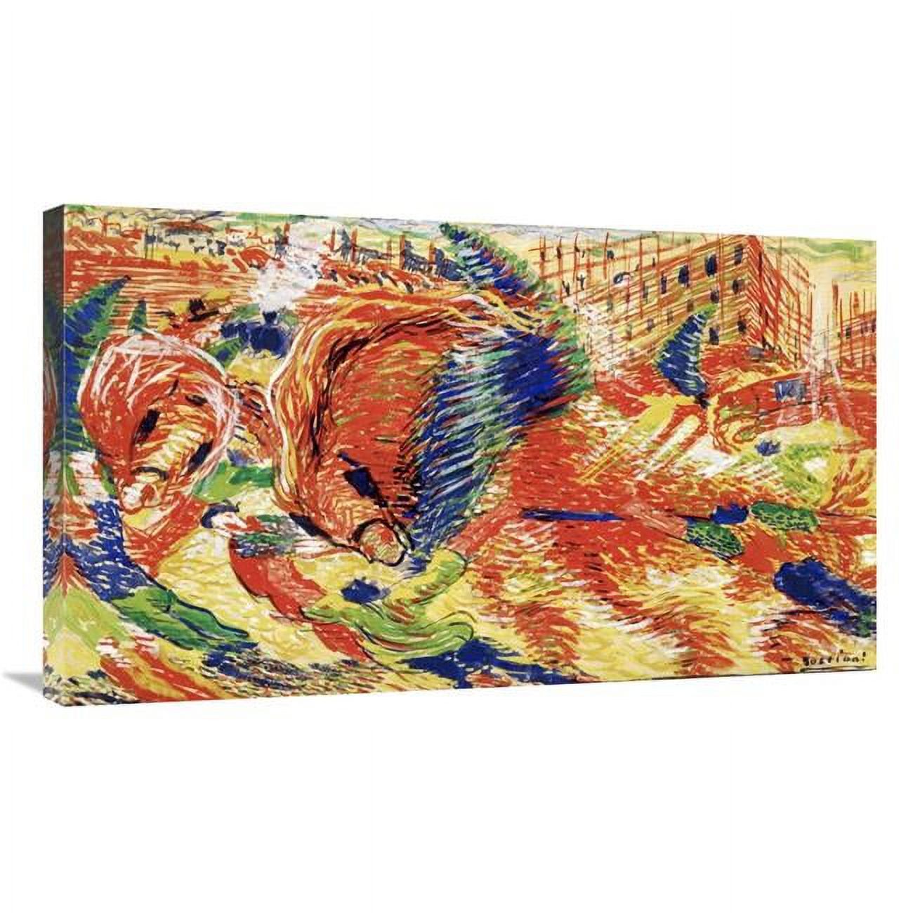 Global Gallery The City Rises Art Print - Umberto Boccioni - 36in ...