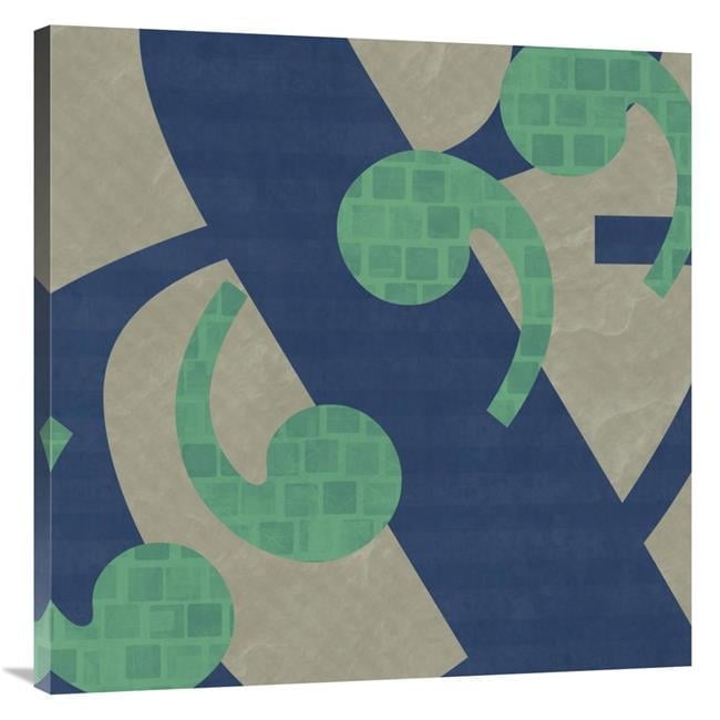 Global Gallery 36 x 36 in. Type Collage - Stacked Symbols 4 Art Print ...