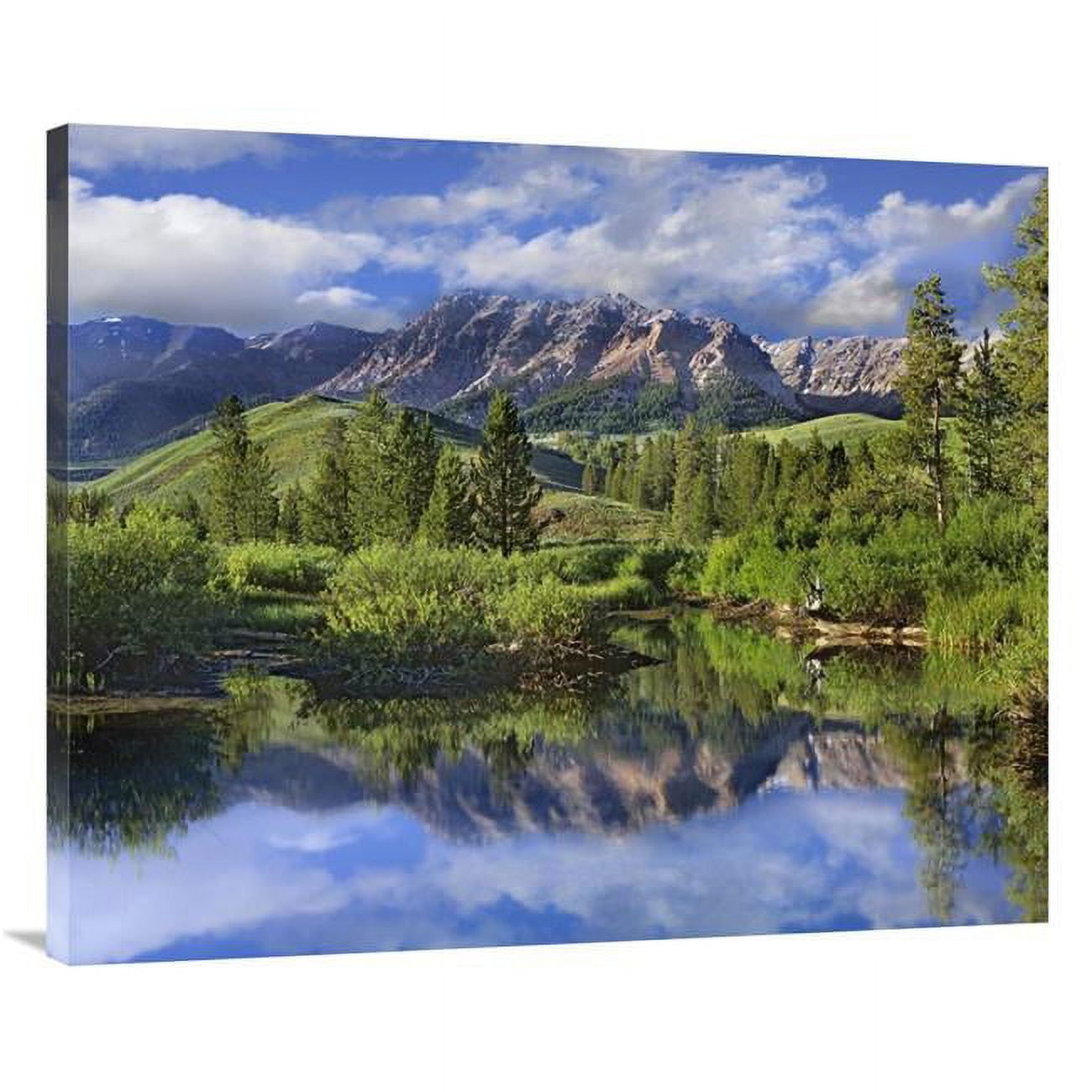 Global Gallery 40 in. Easely Peak, Sawtooth National Recreation Area ...