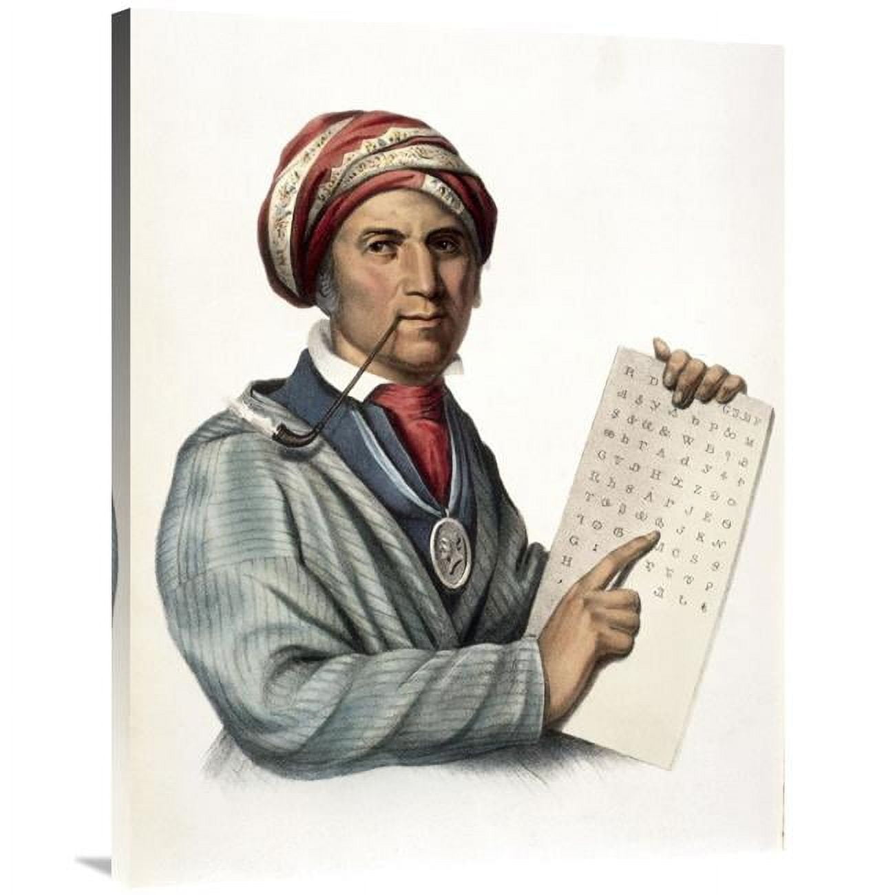 Global Gallery Sequoyah Art Print - Thomas Lorraine Mckenney - Walmart.com