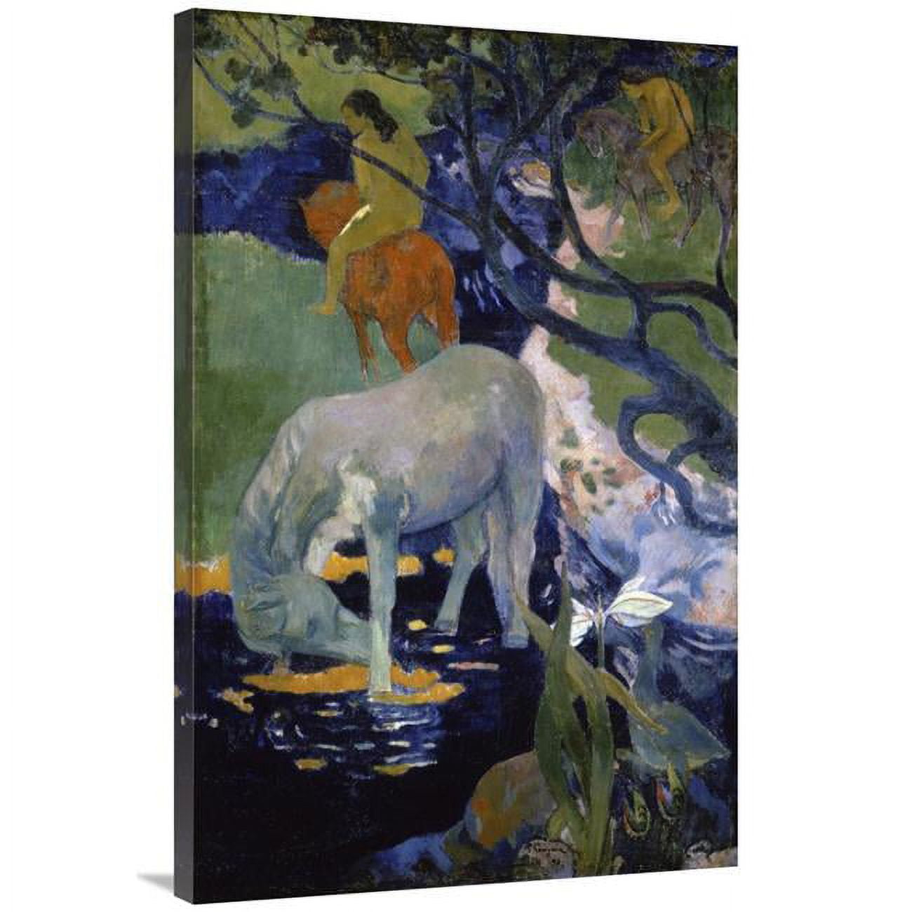 Global Gallery The White Horse - Le Cheval Blanc Art Print - Paul ...