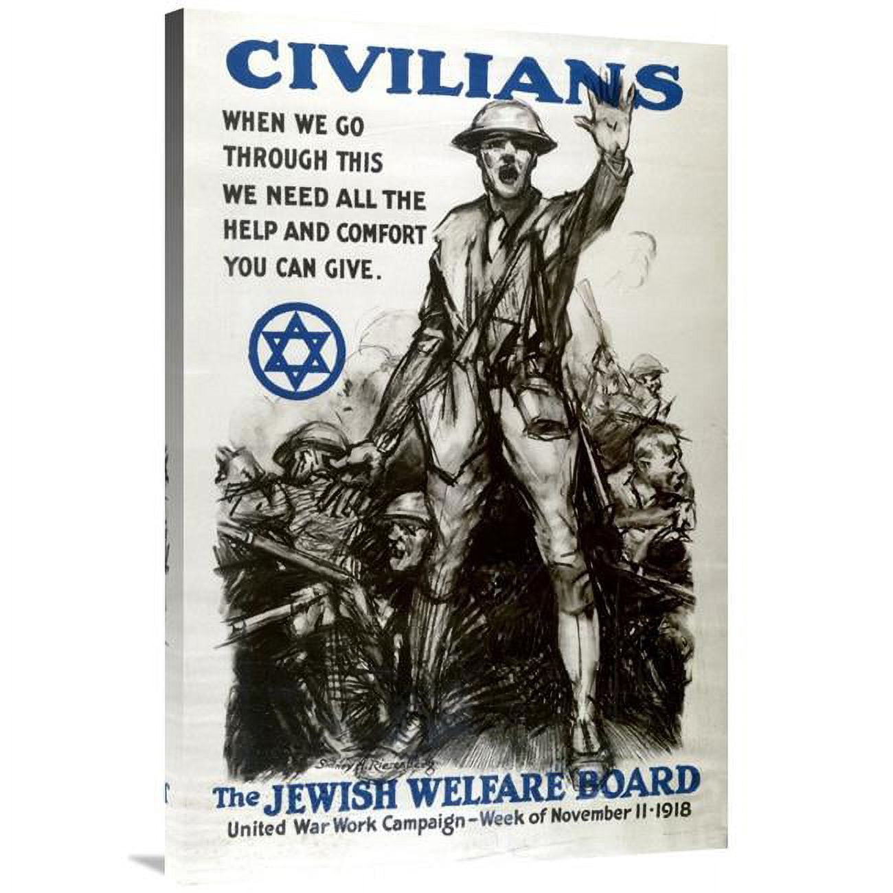 Global Gallery World War I - Civilians Art Print - Walmart.com