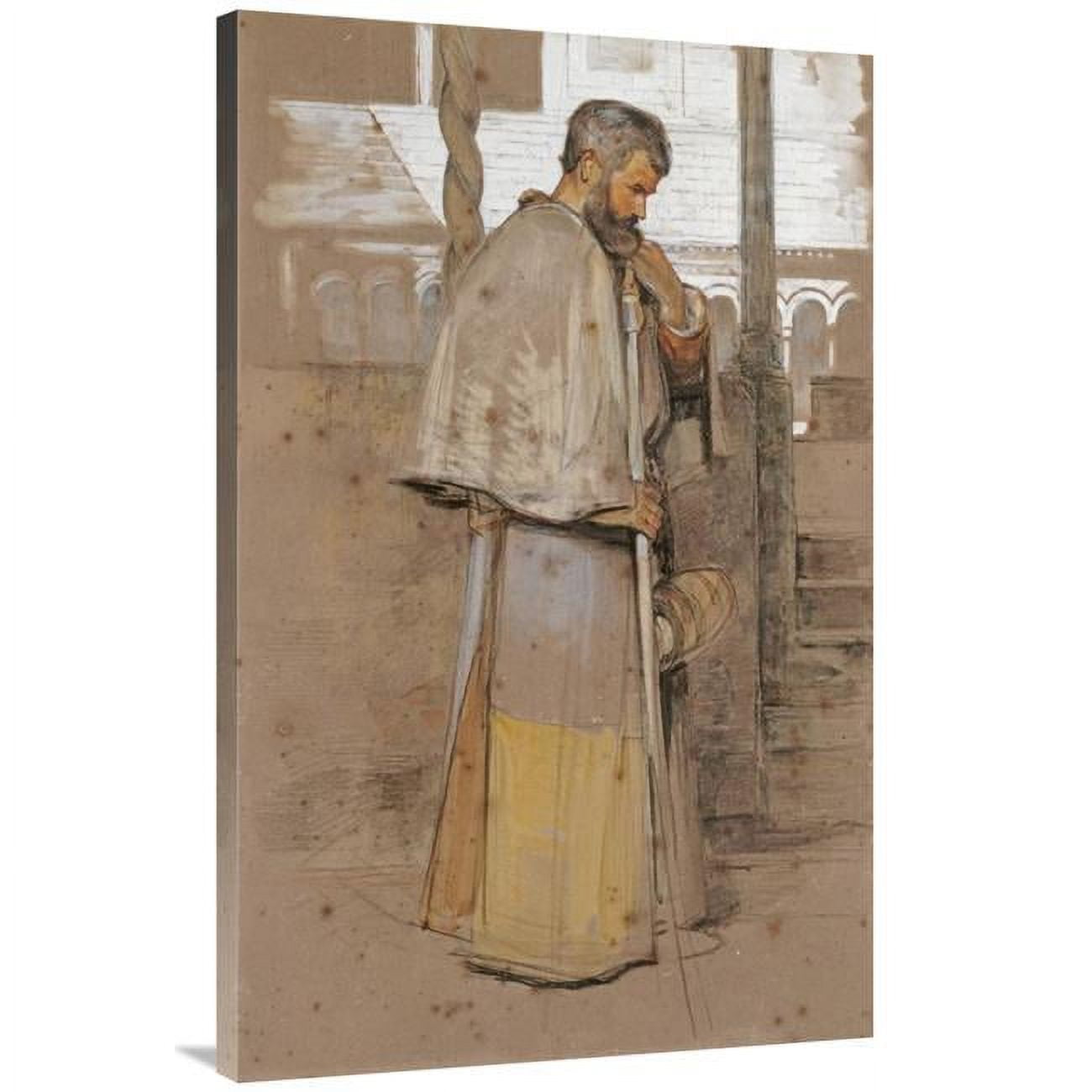 Global Gallery A Neapolitan Monk Art Print - Walmart.com