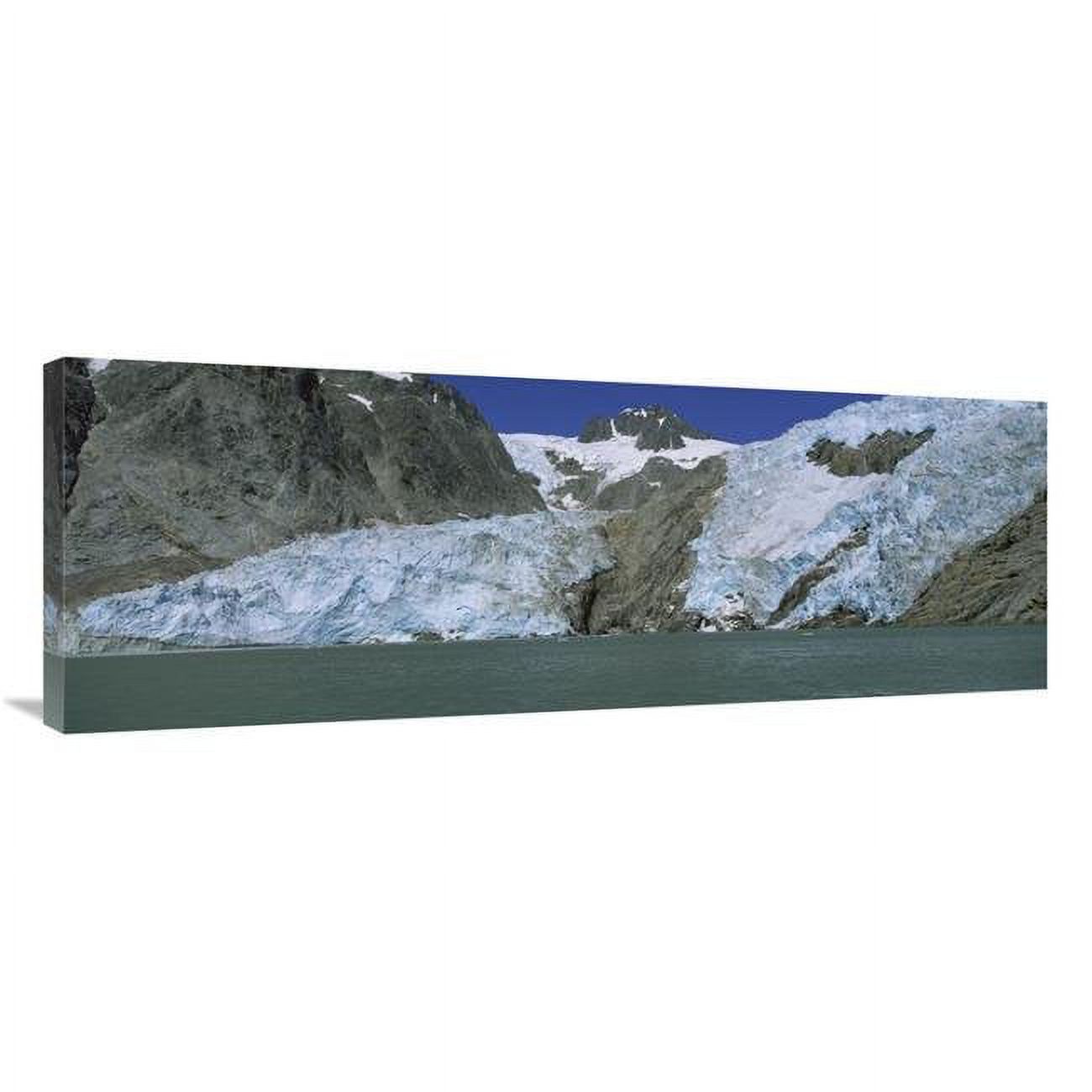 Global Gallery 44 in. Northwestern Glacier Spills From Harding Ice ...