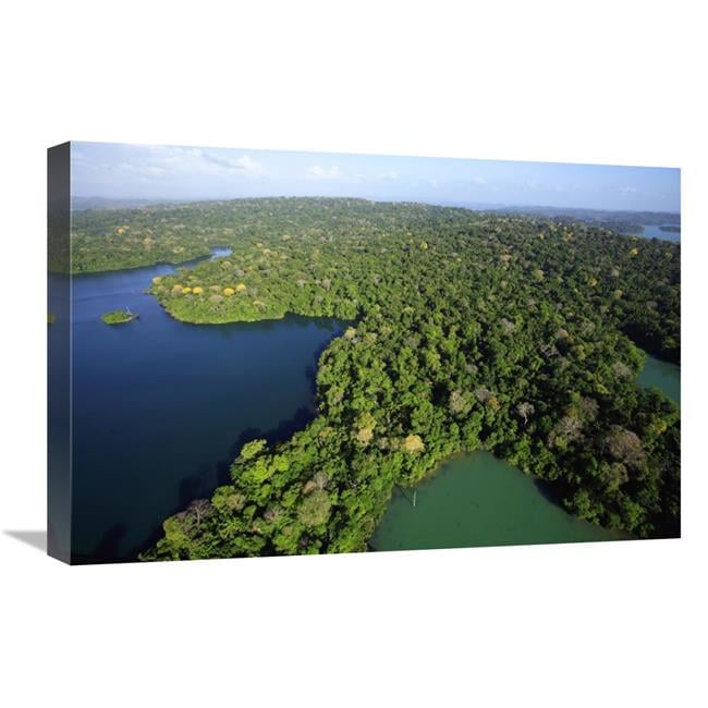 Global Gallery Aerial VIew of the Canal Zone - Barro Colorado Island ...