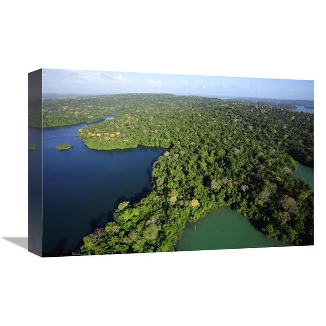 Global Gallery Aerial View of the Canal Zone - Barro Colorado Island ...
