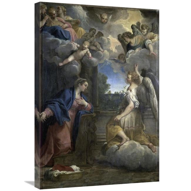 Global Gallery Annunciation Art Print - Agostino Carracci - Walmart.com