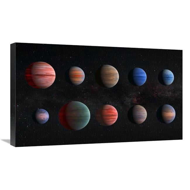 Global Gallery Artist Impression of Hot Jupiter Exoplanets ...