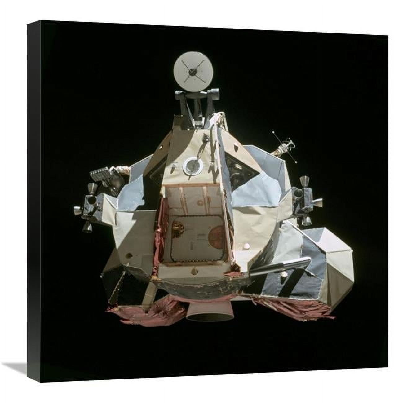 Global Gallery Challenger the Apollo 17 Lunar Module - 1972 Art Print ...