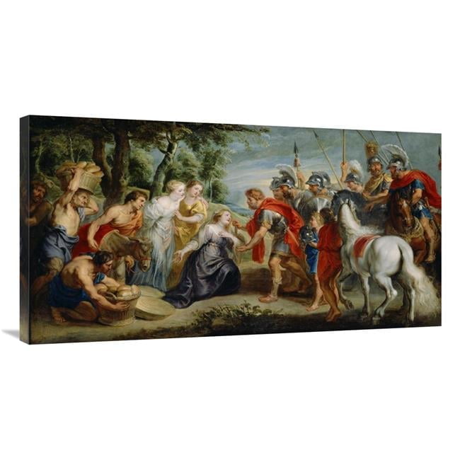 Global Gallery David Meeting Abigail Art Print - Workshop of Peter Paul Rubens - Walmart.com