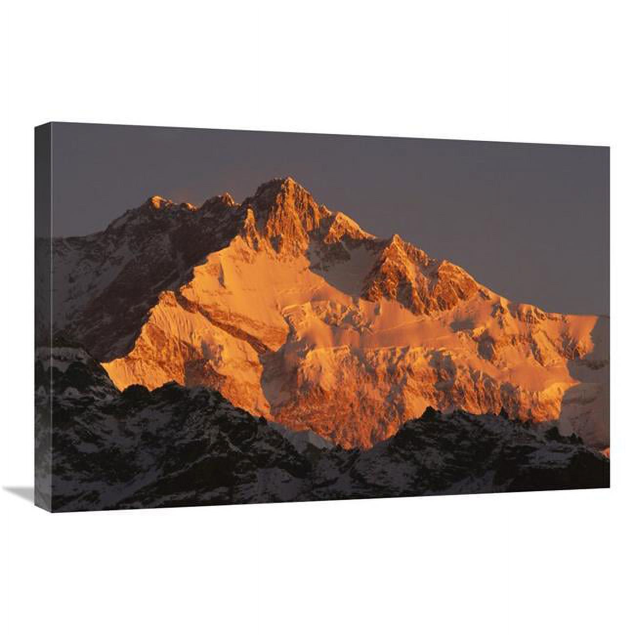 Global Gallery Dawn on Kangchenjunga - Talung Face - Sikkim Himalaya ...