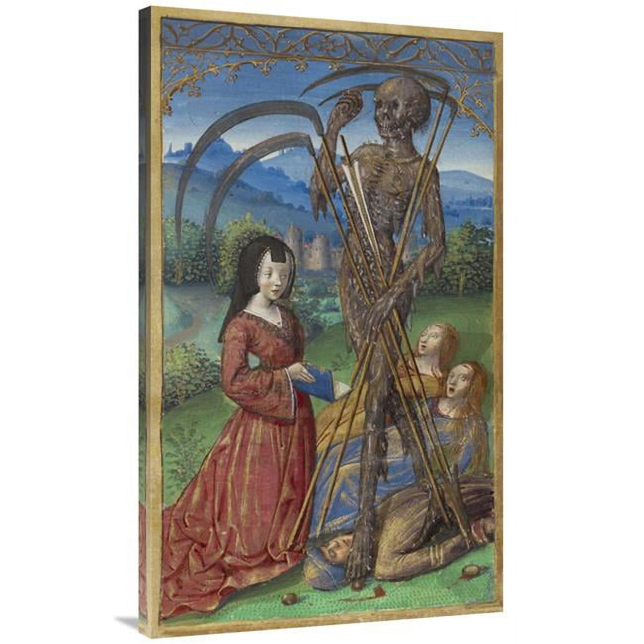 Global Gallery Denise Poncher Before a Vision of Death Art Print ...