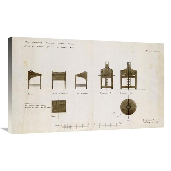 Global Gallery Designs for Writing Desks Art Print - Charles Rennie ...