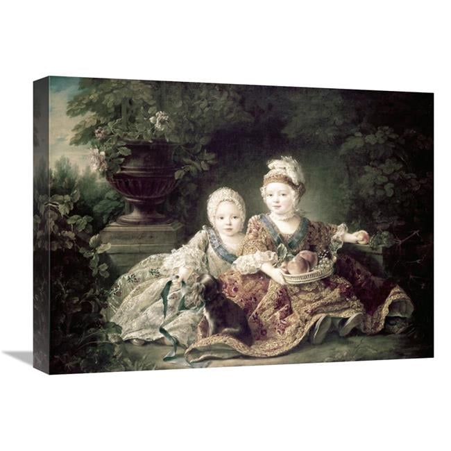 Global Gallery Duc De Berry & Count De Provence As Children Art Print ...