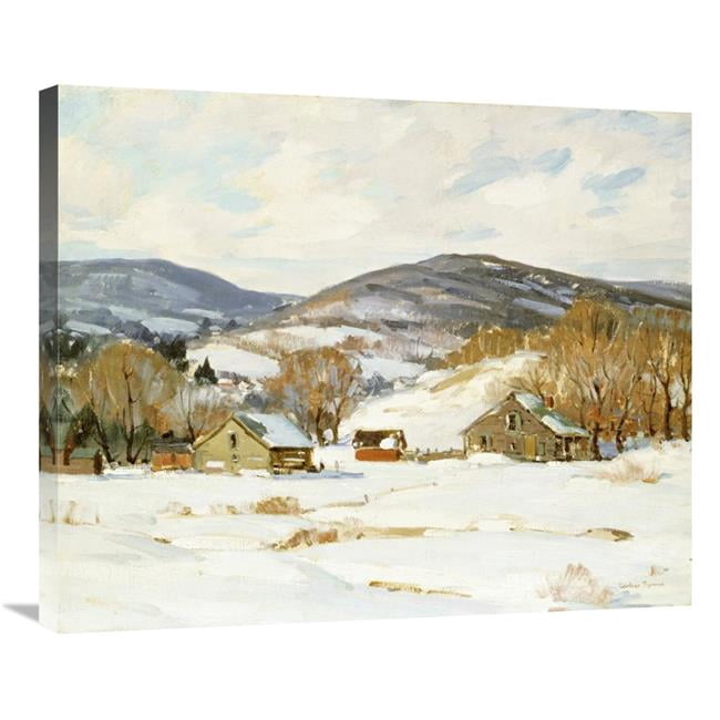 Global Gallery Early Snow Art Print - George Gardiner Symons - Walmart.com