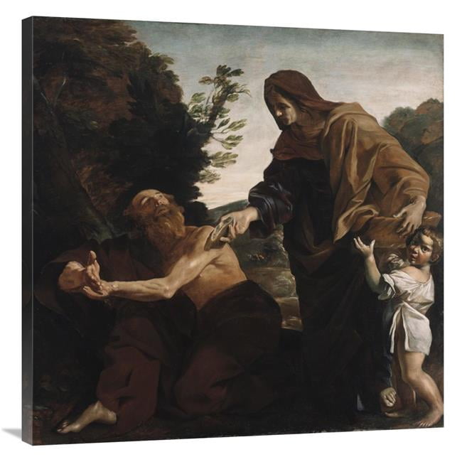 Global Gallery Elijah Receiving Bread From the Widow of Zarephath Art ...