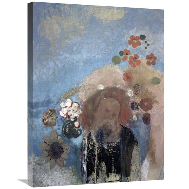 Global Gallery Evocation of Roussel Art Print - Odilon Redon - 30in ...