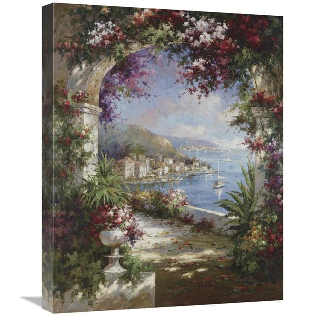 Global Gallery Floral Vista Art Print - Jerome - Walmart.com
