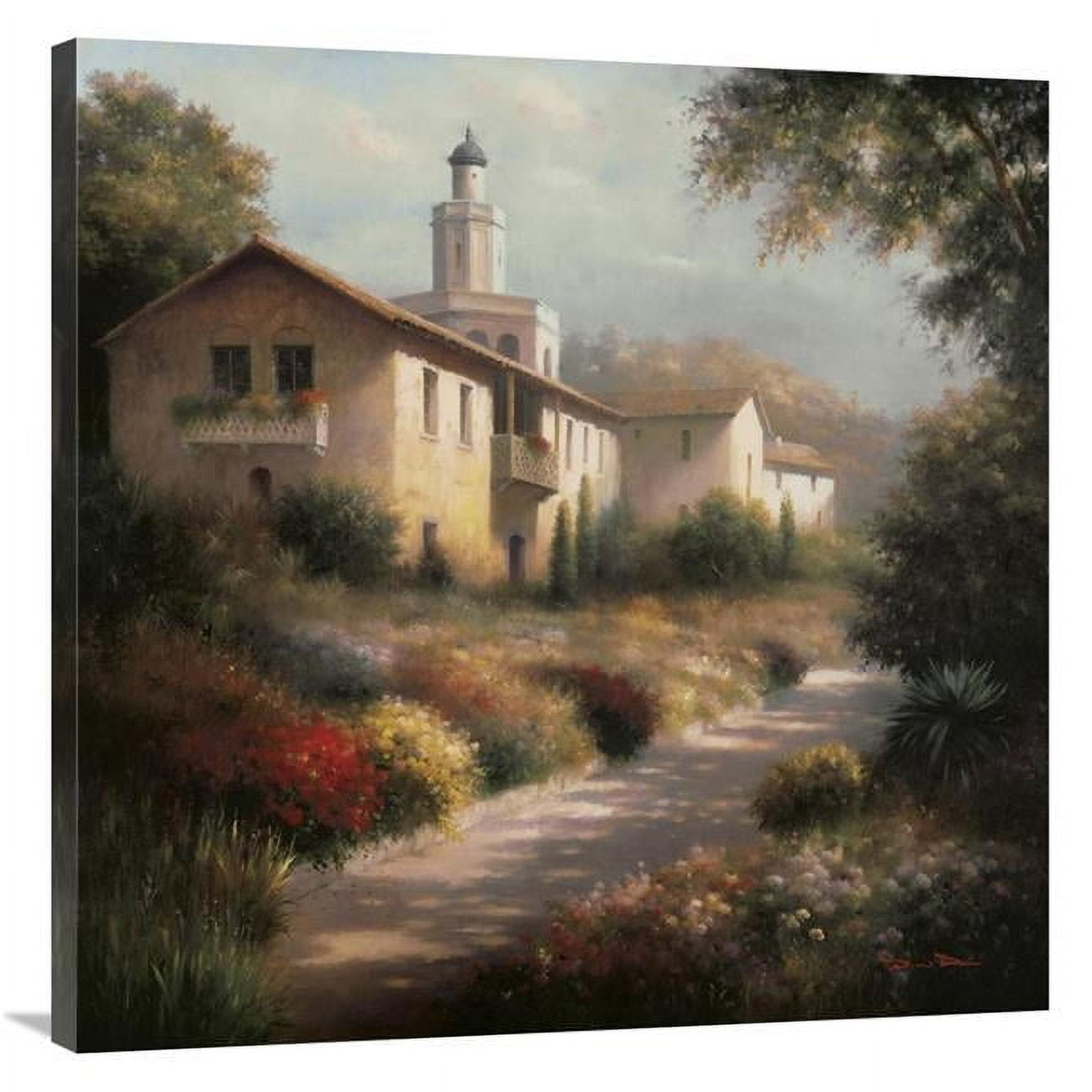 Global Gallery GCS-132736-3636-142 36 x 36 in. Walkway Art Print - D. W ...