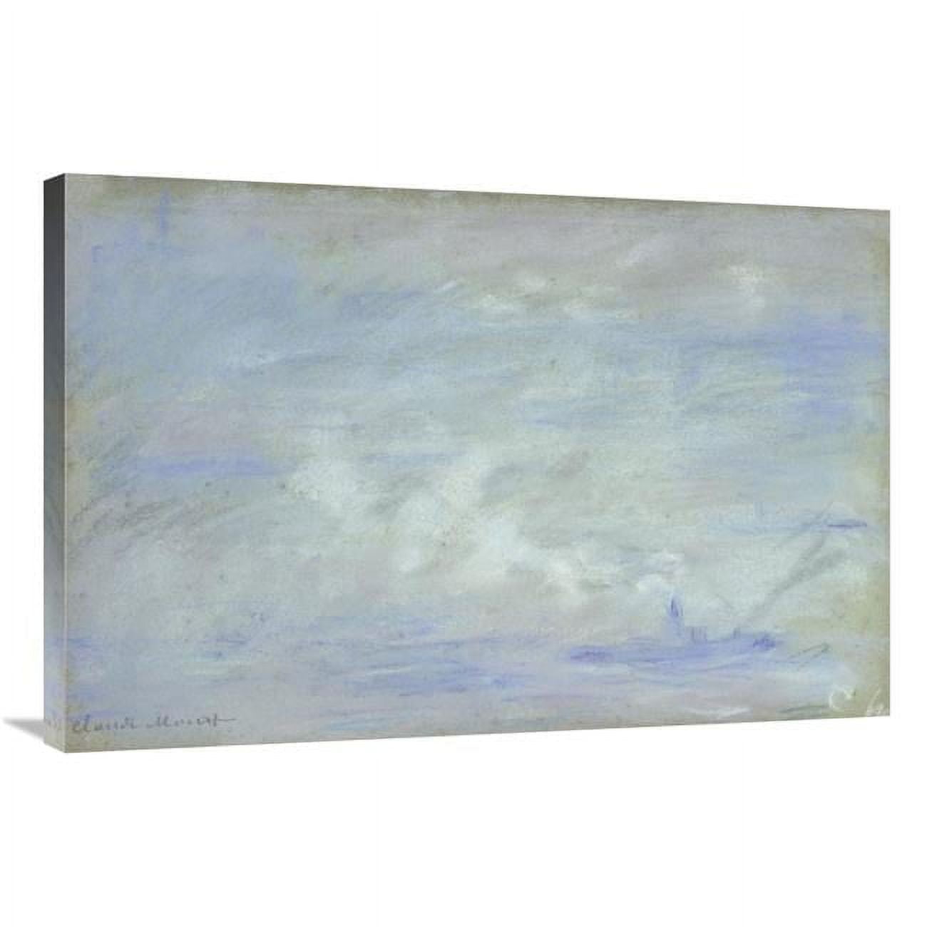 Global Gallery GCS-278639-36-142 36 in. Boat on the Thames, Impression ...