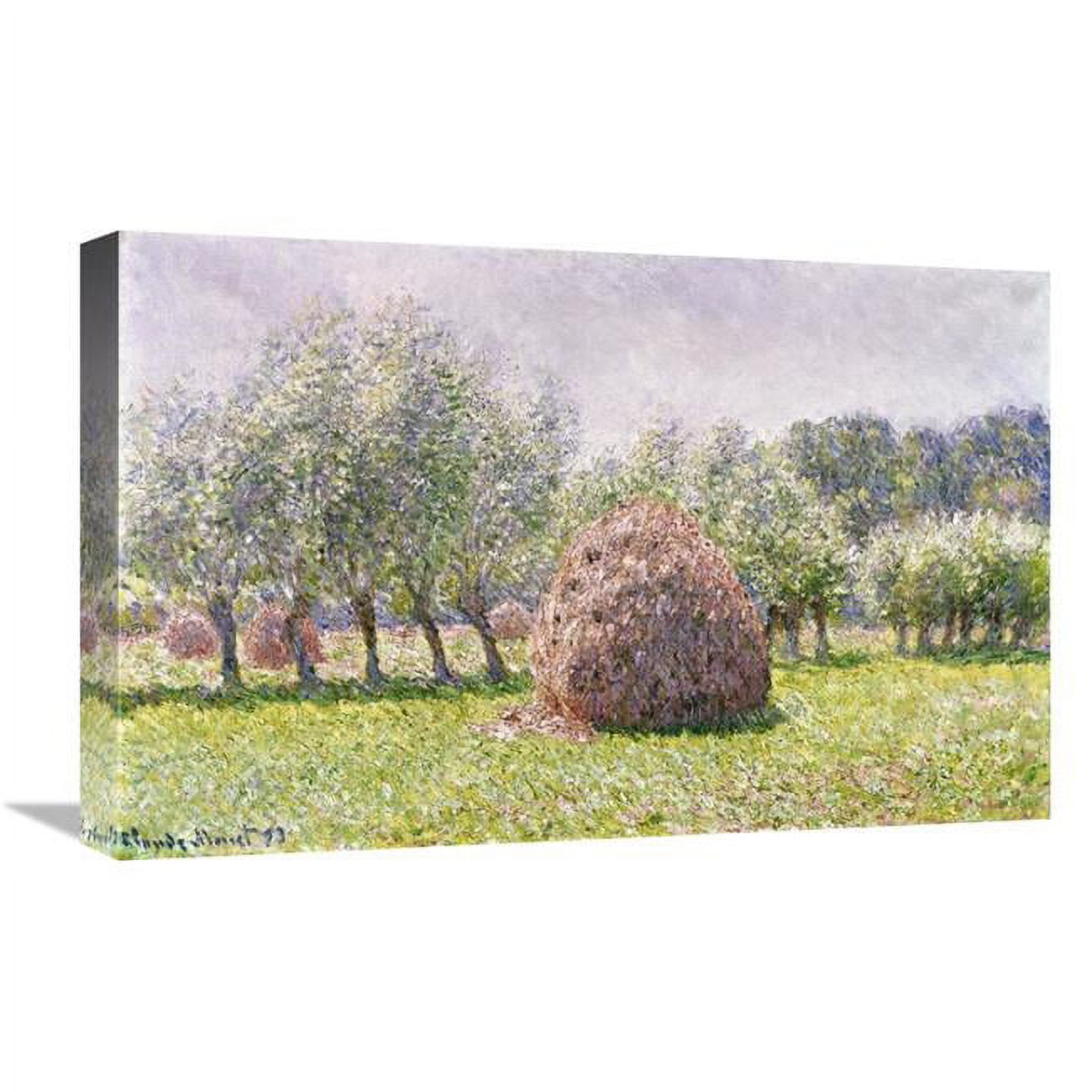 Global Gallery GCS-278660-22-142 22 in. Haystack Art Print - Claude ...