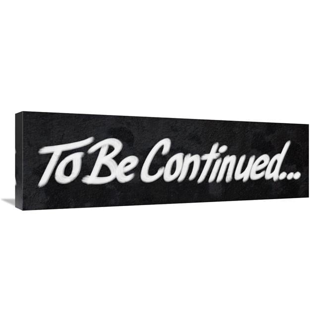 Global Gallery GCS-382212-1236-142 12 x 36 in. Title Card - To Be ...