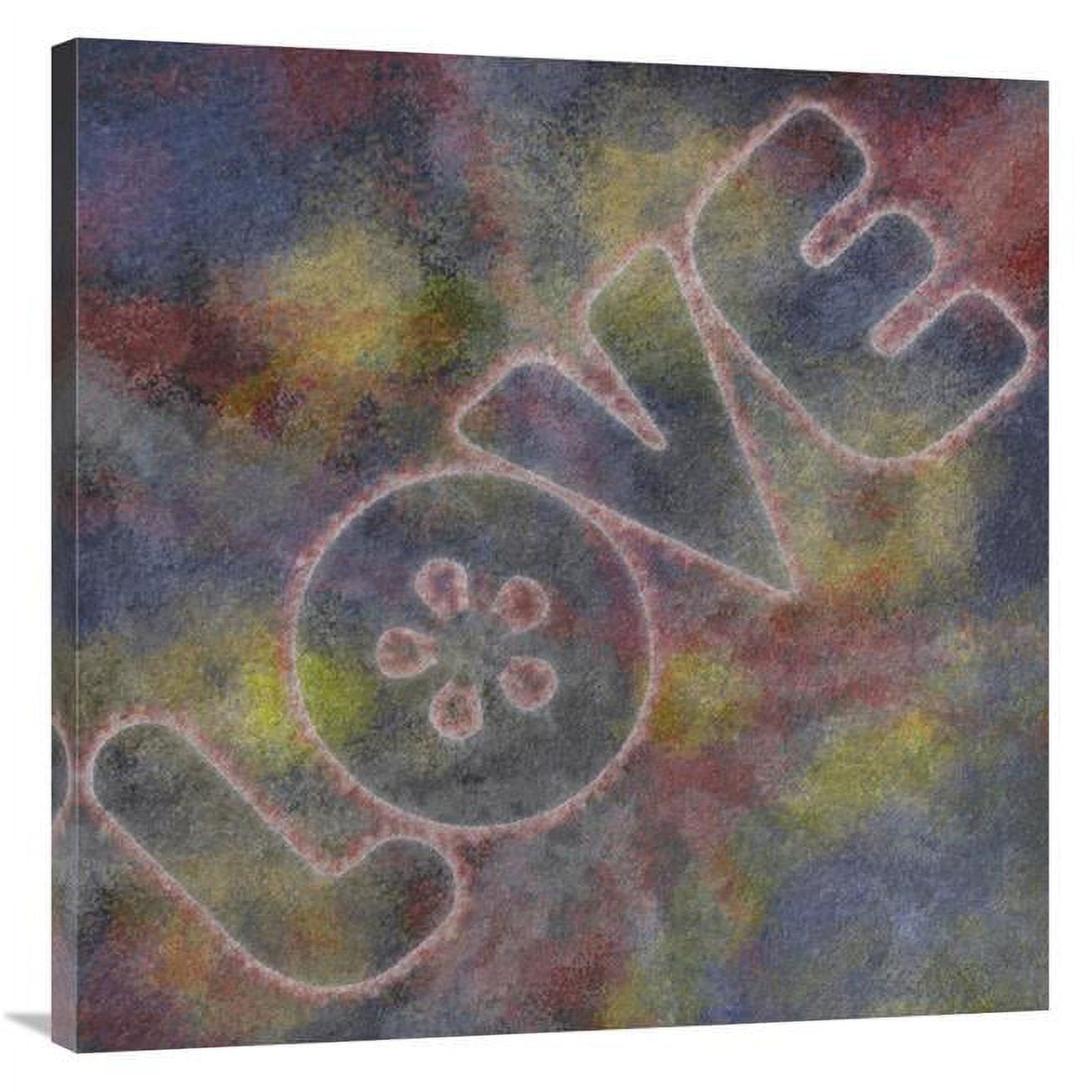 Global Gallery GCS-382219-3636-142 36 x 36 in. Graffiti - Love Art ...