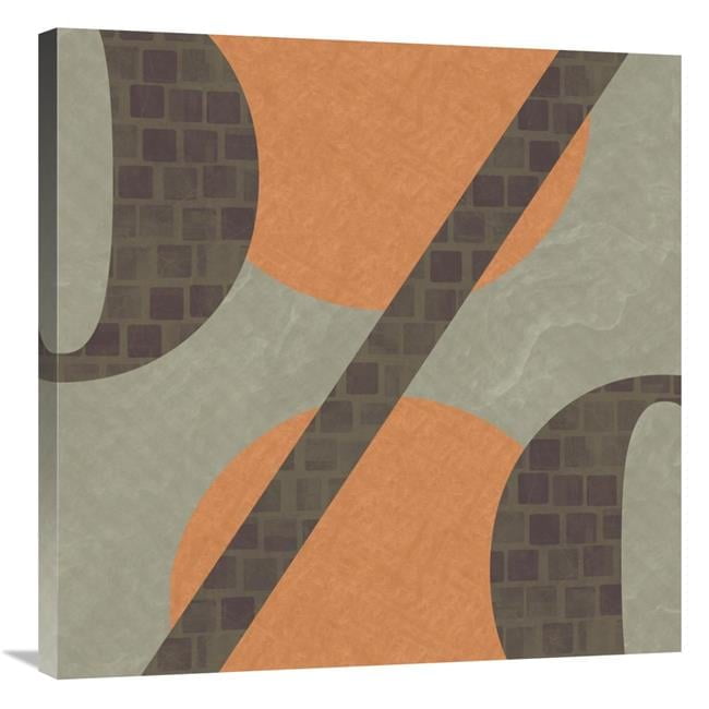 Global Gallery GCS-382243-3030-142 30 x 30 in. Type Collage - Stacked ...