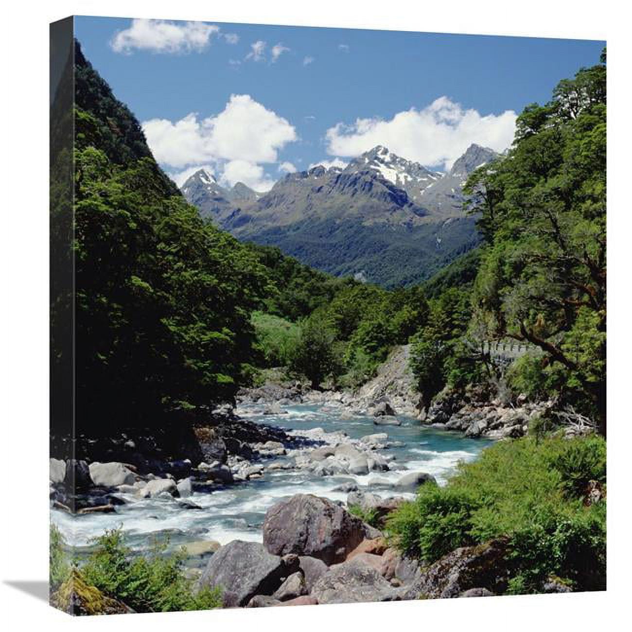 Global Gallery GCS-452466-22-142 22 in. Hollyford River & the Eyre ...