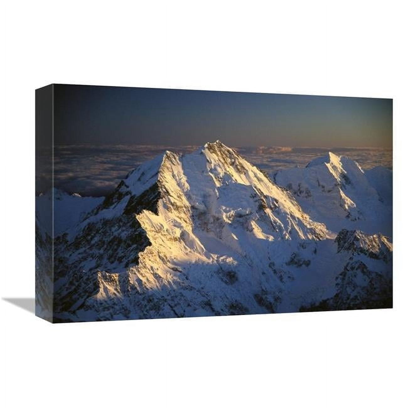 Global Gallery GCS-453404-1218-142 12 x 18 in. Eastern Faces of Mt Cook ...