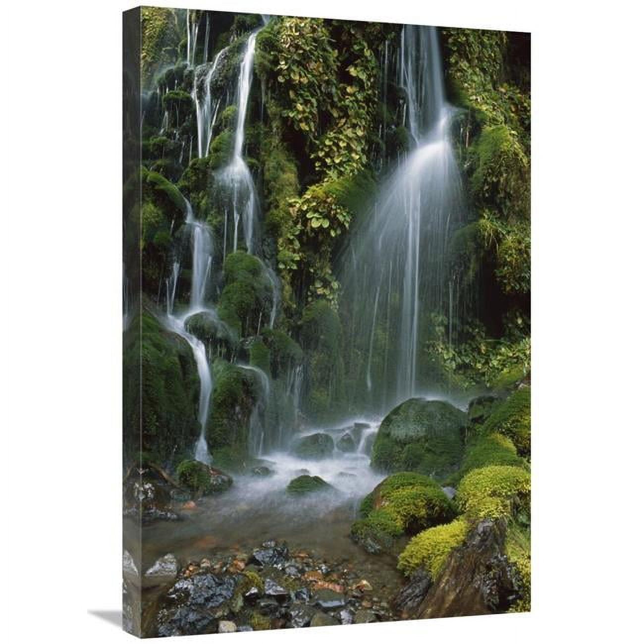 Global Gallery GCS-453517-2030-142 20 x 30 in. Waterfall Cascading Over ...