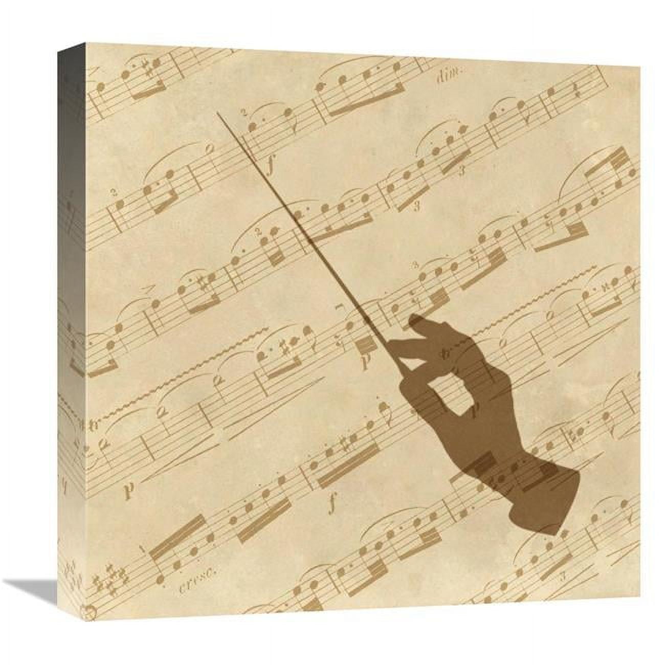 Global Gallery GCS-453945-1818-142 18 x 18 in. Music - Conductor Art ...