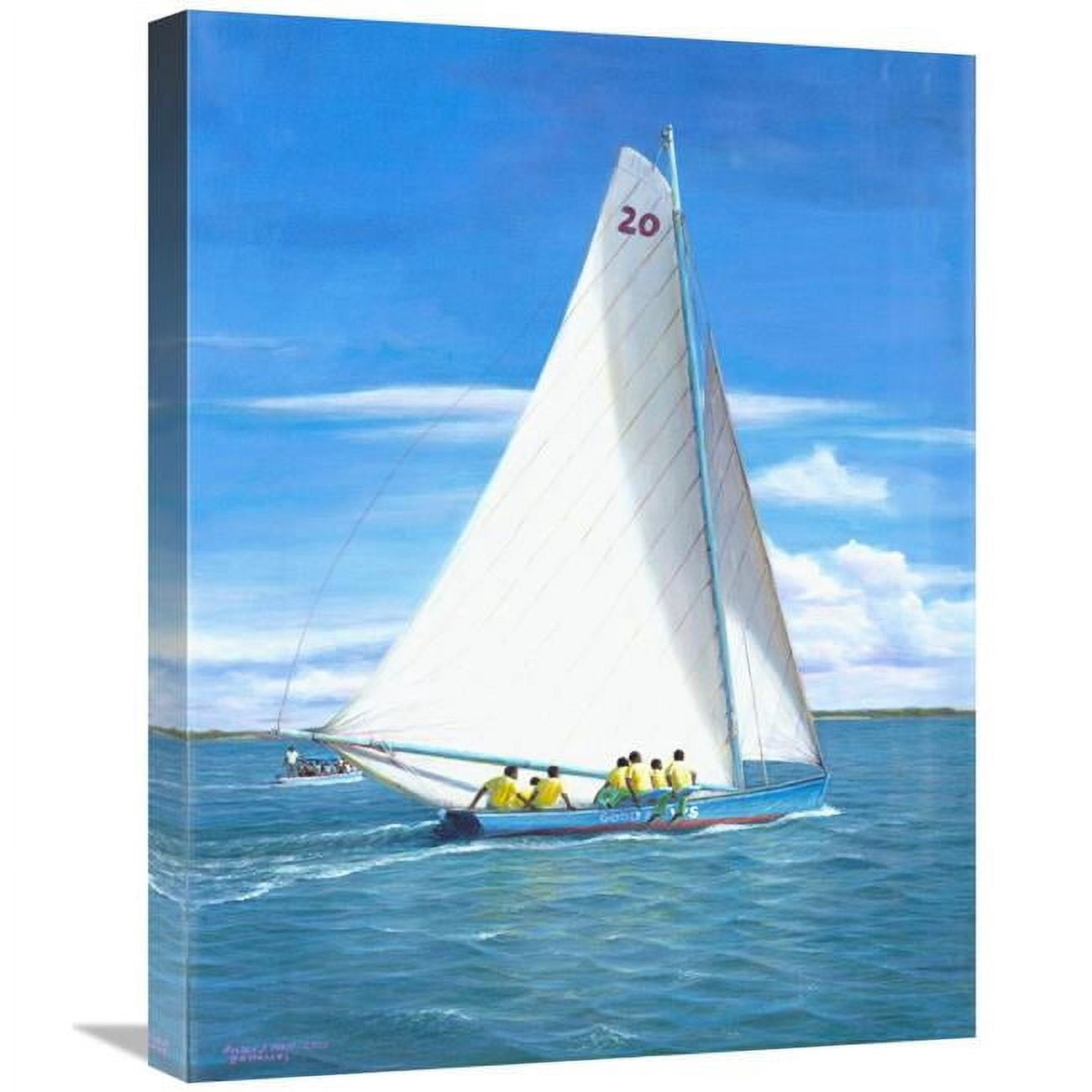 Global Gallery GCS-480439-1824-142 18 x 24 in. Boat Art Print - Buster ...